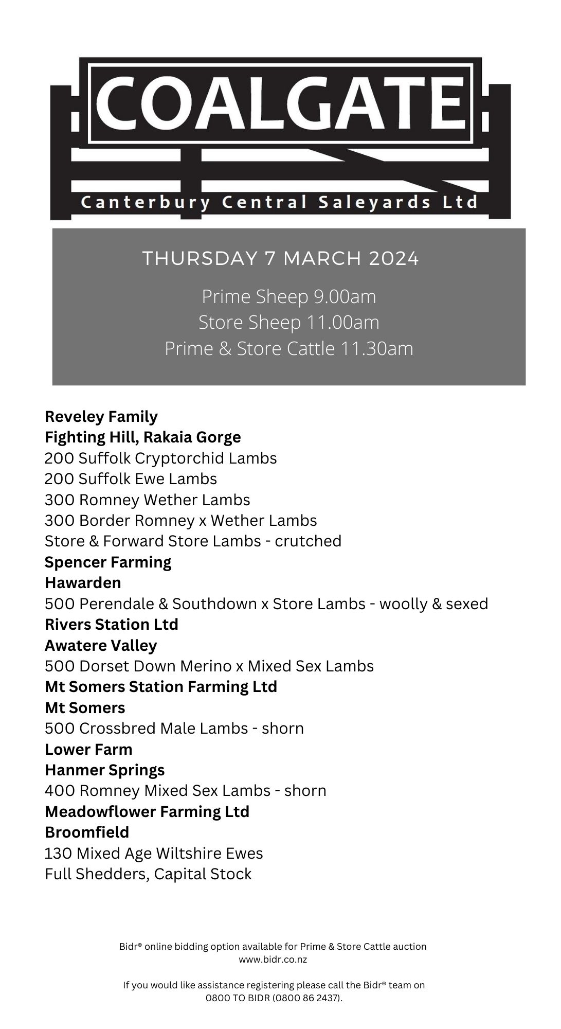 Canterbury Central Sale Yards Ltd